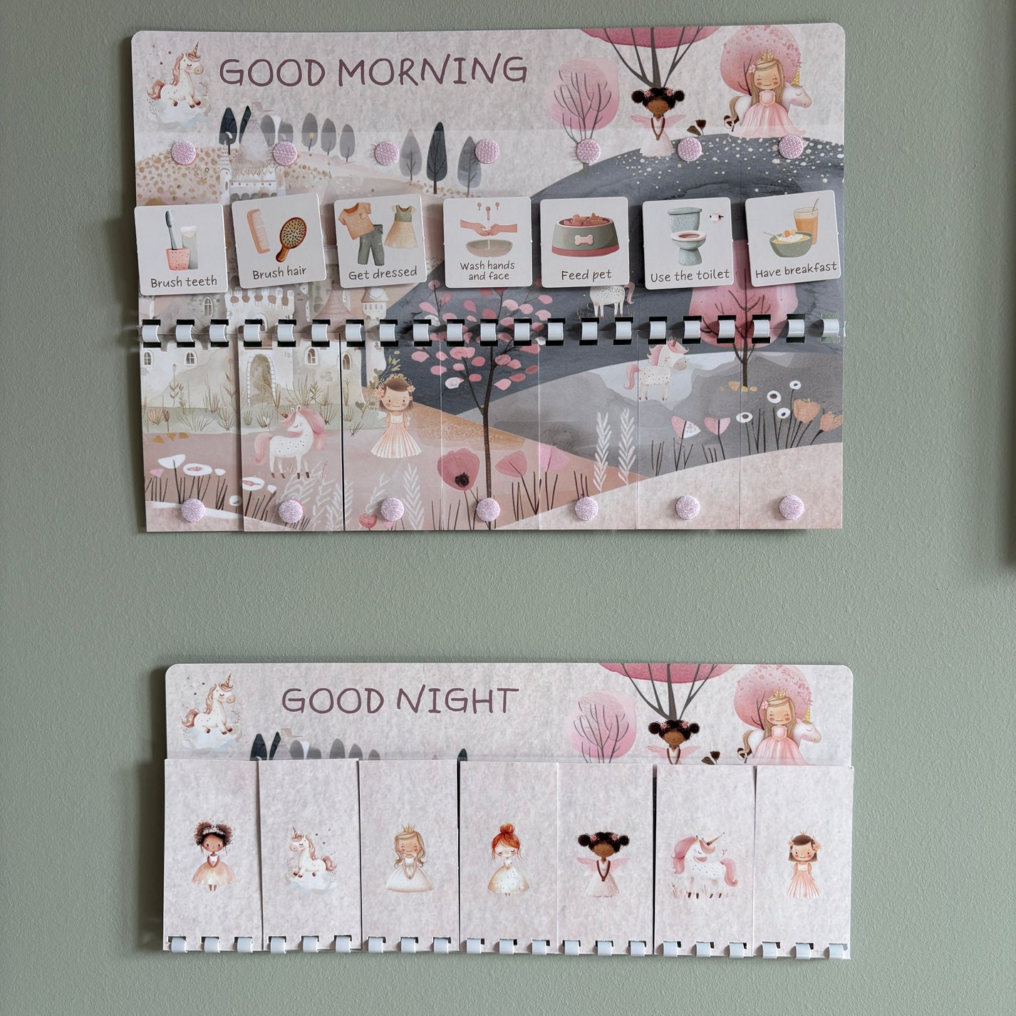 Routine Planners for Kids – Fun & Visual Morning & Evening Planner ...